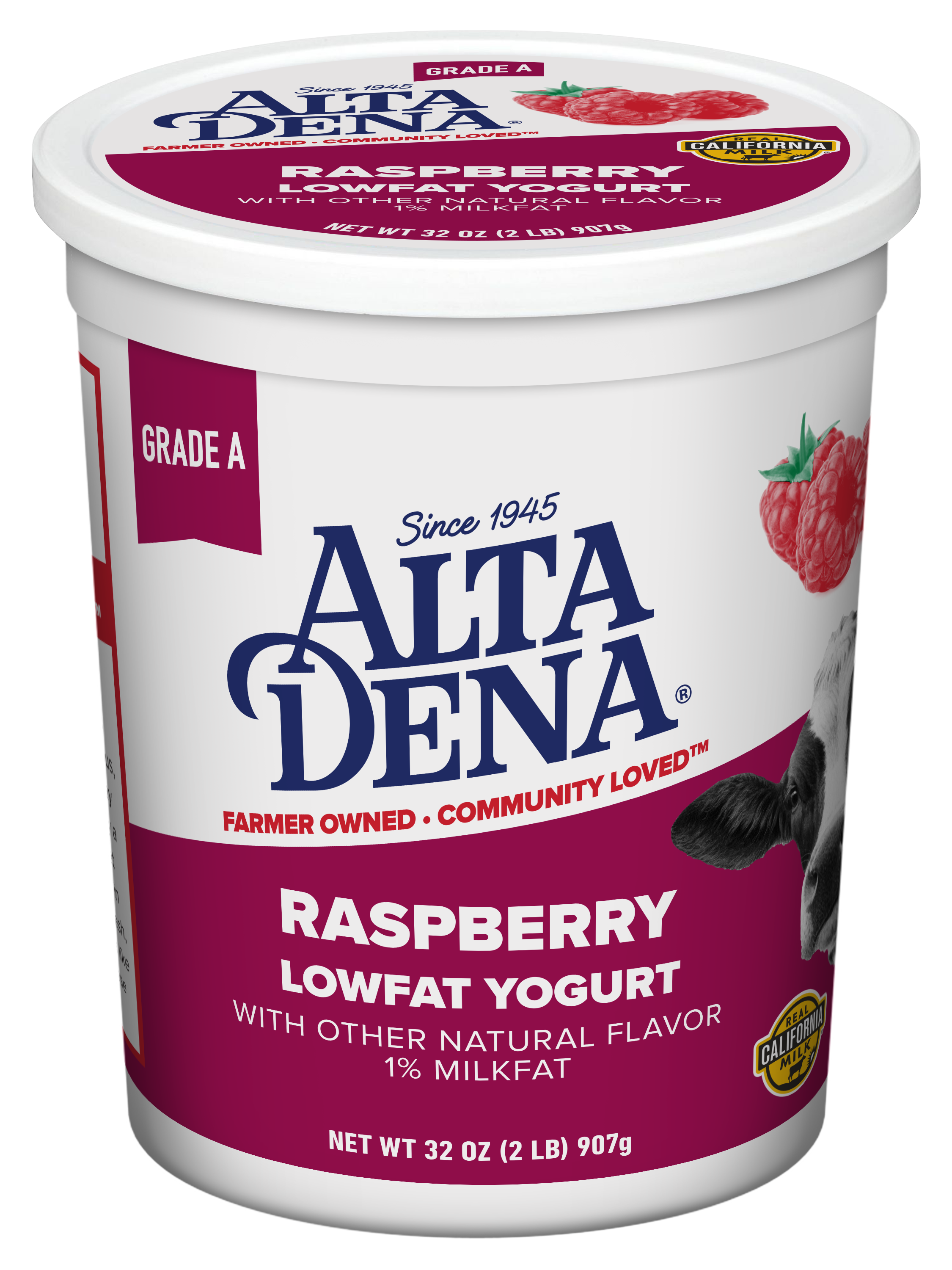 Raspberry Yogurt - Alta Dena® Dairy