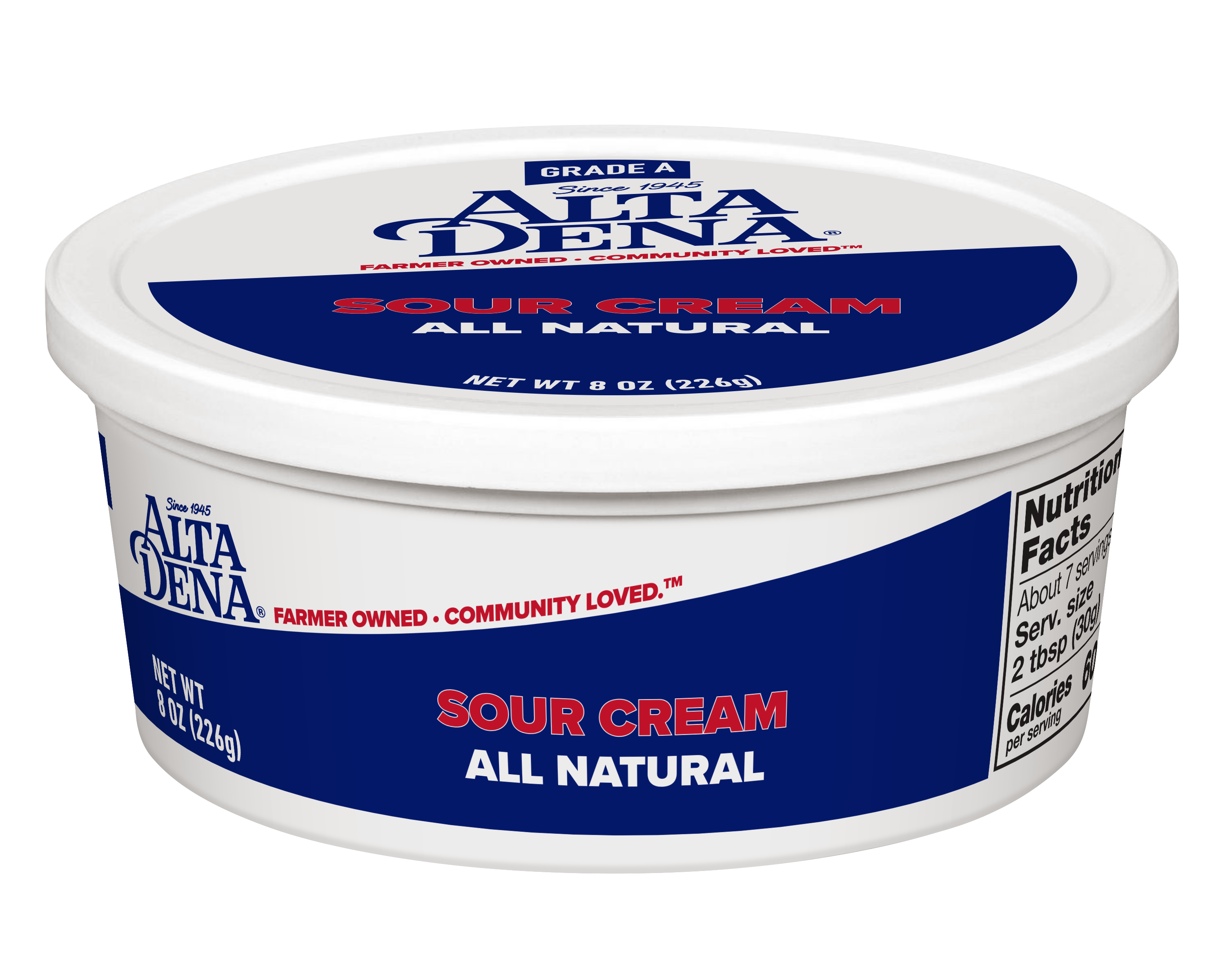 Sour Cream 8oz - Alta Dena® Dairy